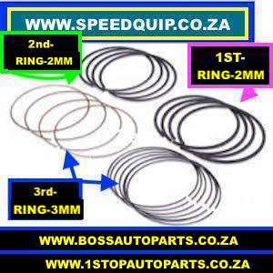 ENGINE RINGS SET RR80719 STANDARD:TOYOTA HILUX 3.0D 1KZ-TE-ENGINE 96MM ...
